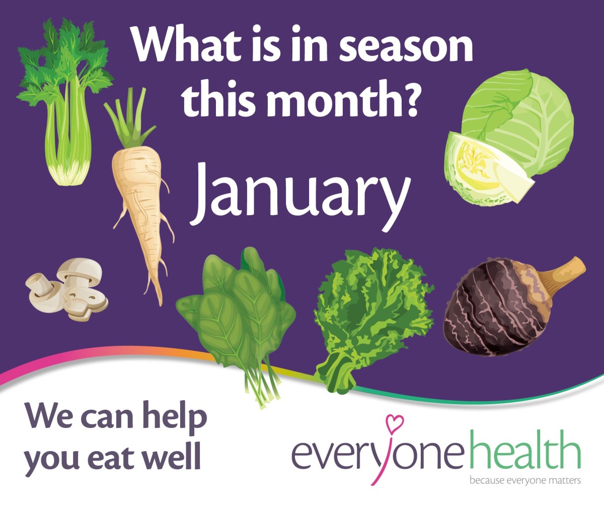 What's in season this January - Everyone Health Merton